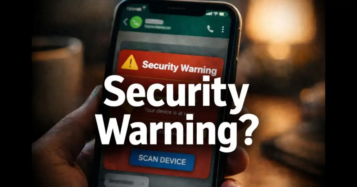 Phone Security Warning Message on Android? What It Really Means